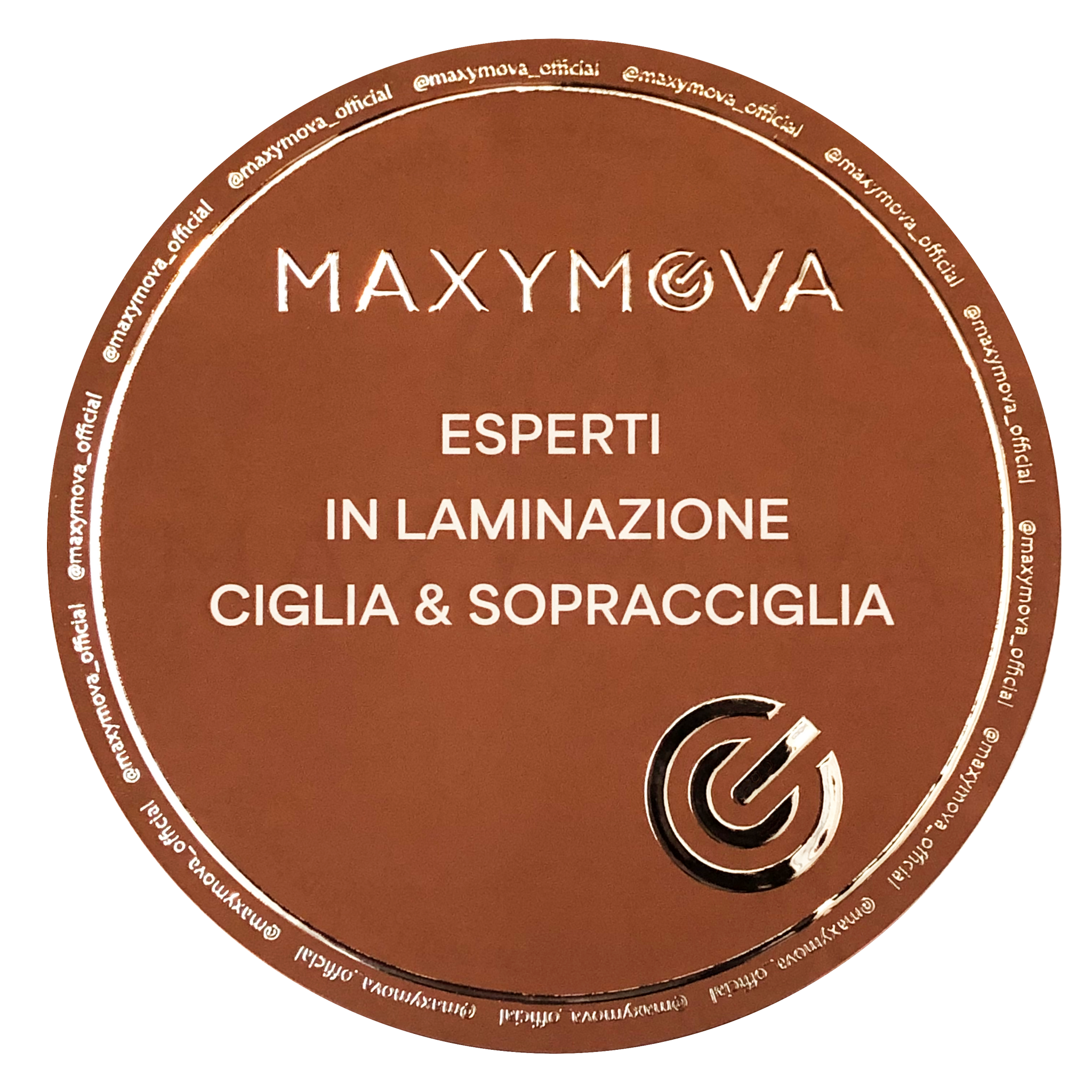Salon window sticker Lamination Expert Italian version | MAXYMOVA