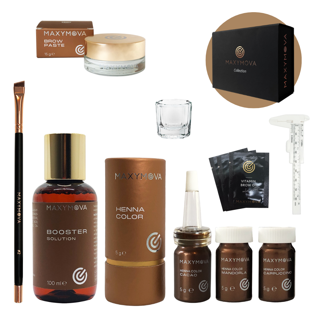 Henna Brow Kit for Professional Brow Artist MAXYMOVA- (ITALY ONLY) | MAXYMOVA